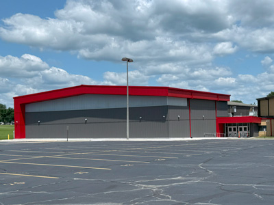 Butler R-V High School Gym - Metal Building Construction